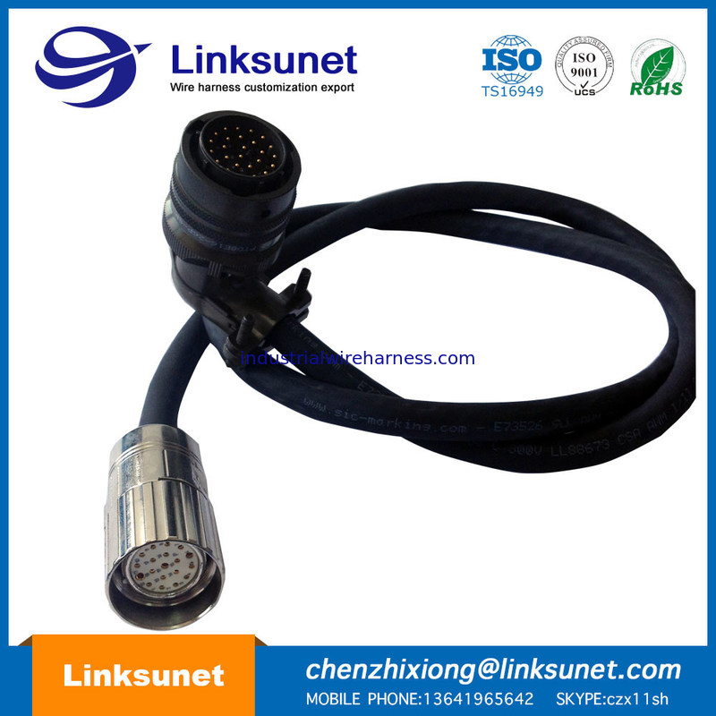 M23 19 PIN Circular Connector Cable Assembly