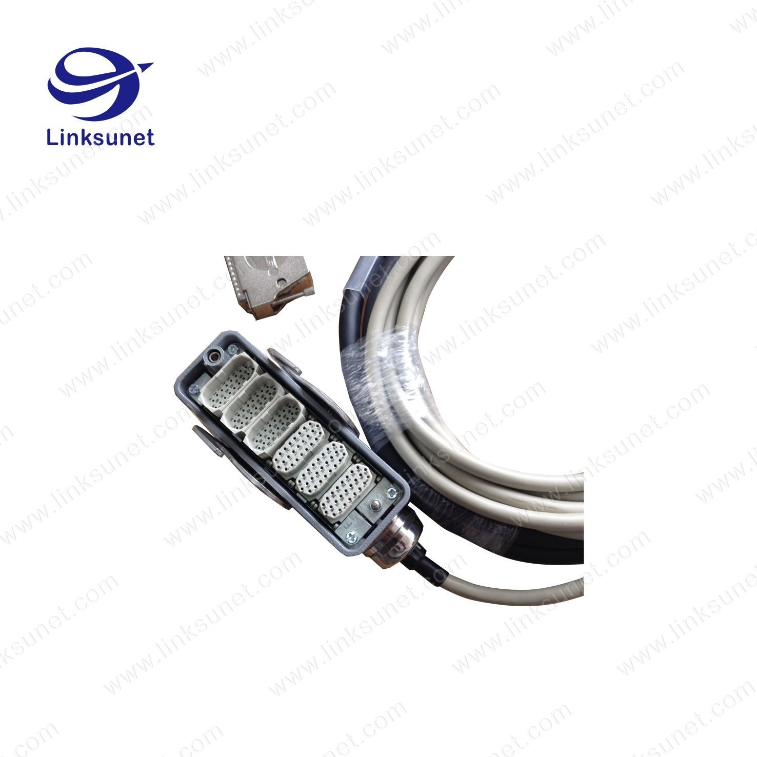 25 PIN Engine Wiring Harness Automotive Modular gray Connector ...