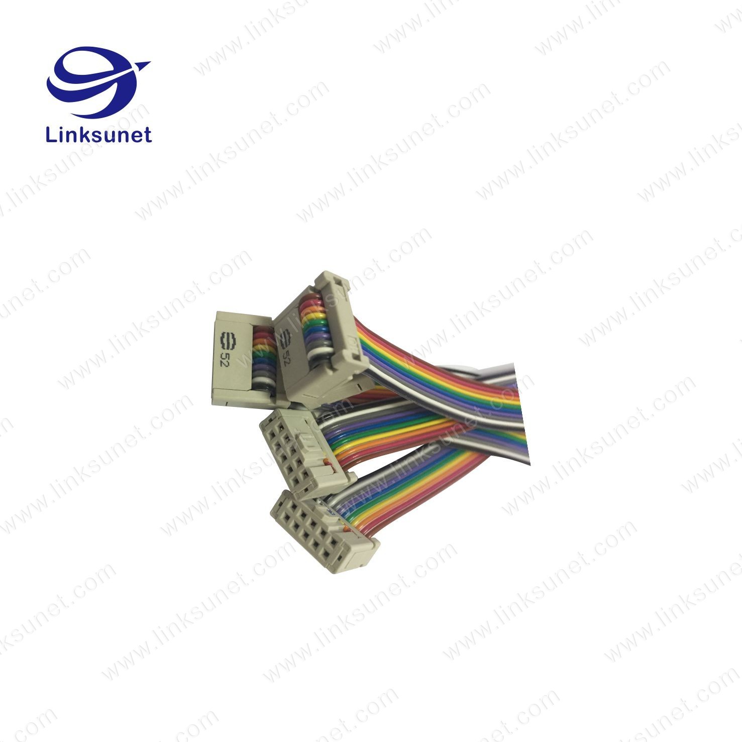 3M C3811 / 10SF Add Harting Terminal Harness 2 Lines 10 Way 2.54mm ...