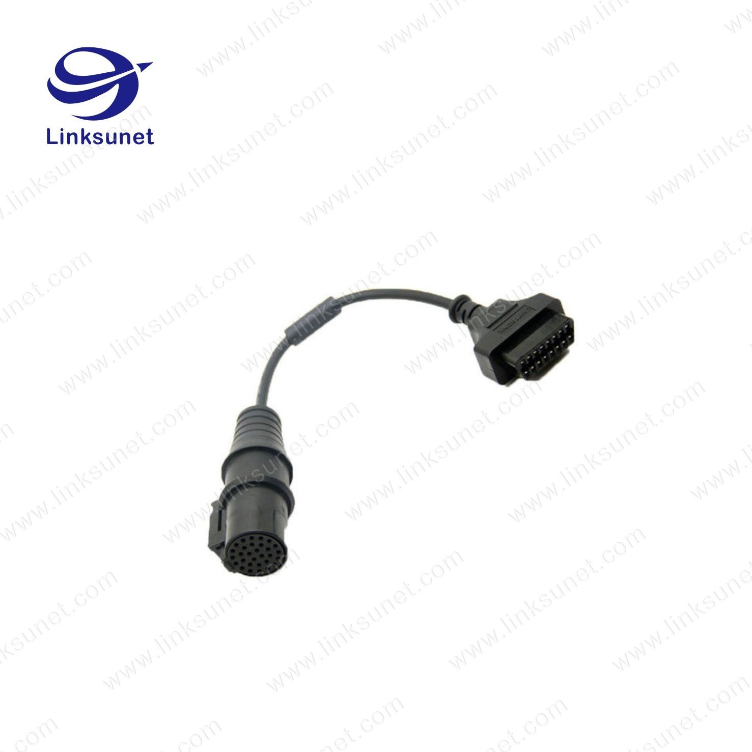 D - Sub DB9 Female To OBD - II Male Wire Harness Assembly 1.8M / 3M ...