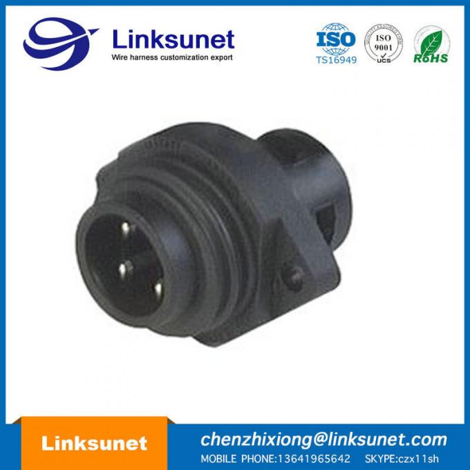Hirschmann CA3LS 4 PIN Circular Connector Wire Assembly PVC LIYCY 4C 0.25