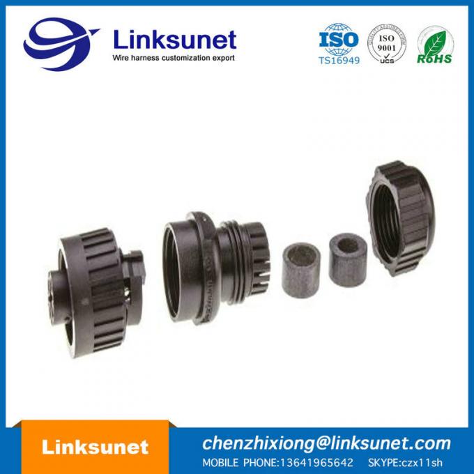 Hirschmann CA3LS 4 PIN Circular Connector Wire Assembly PVC LIYCY 4C 0.25