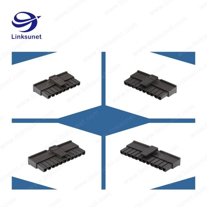 Black Male Female Wire Connectors 43645 - 0500 MOLEX Crimp Connector ...