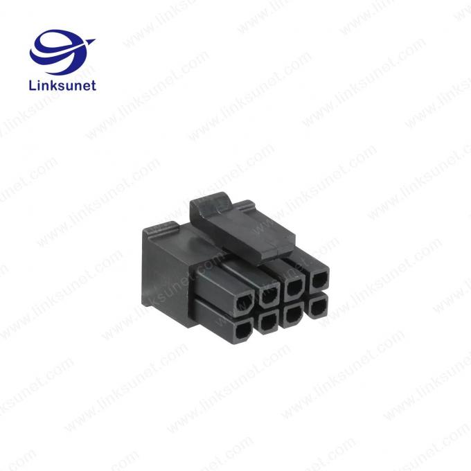 Black 43020 - 0200 Microfit MOLEX Crimp Housing 2 - 24 Circuits UL 94V - 0