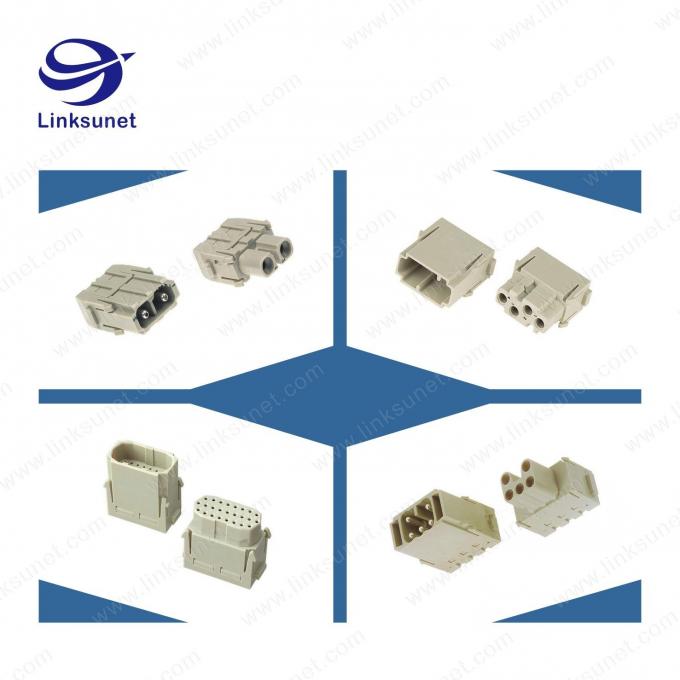 Harting Han Industrial Wire Harness 09160723001 Four Point 72 PIN Connector